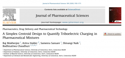 CPPR findings published in Journal of Pharmaceutical Sciences | Kildsig CPPR